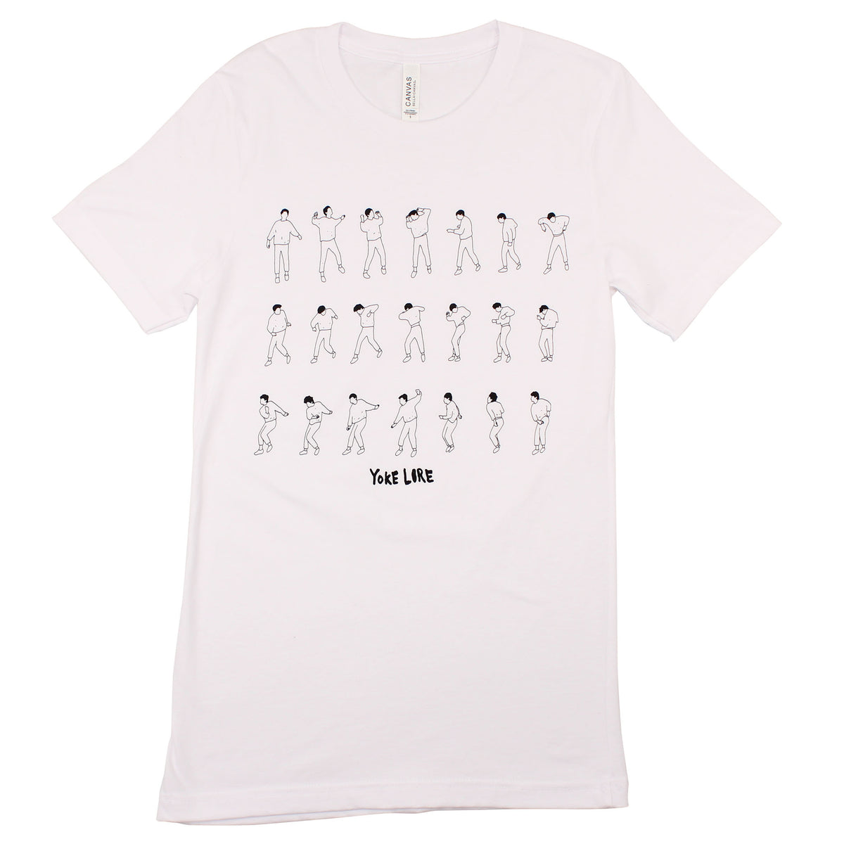 Yoke Lore Dance Tee (White) – Missingink Shop