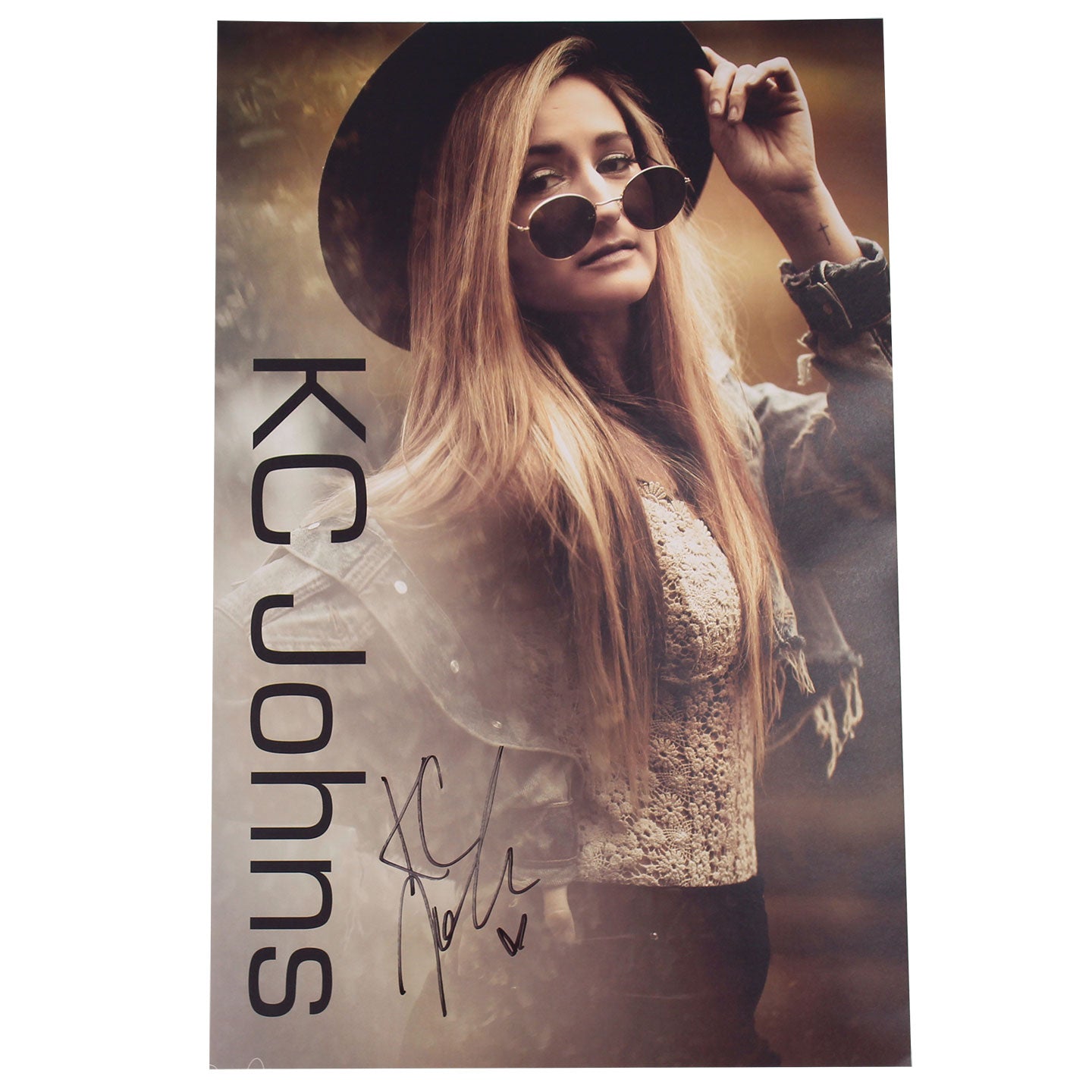 KC Johns Poster - AUTOGRAPHED – Missingink Shop