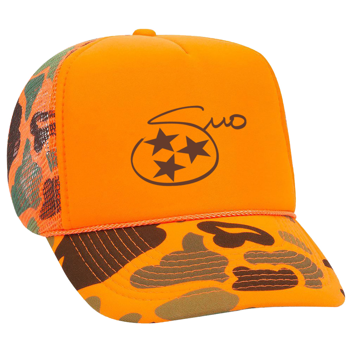 Orange Camo Cap – Missingink Shop